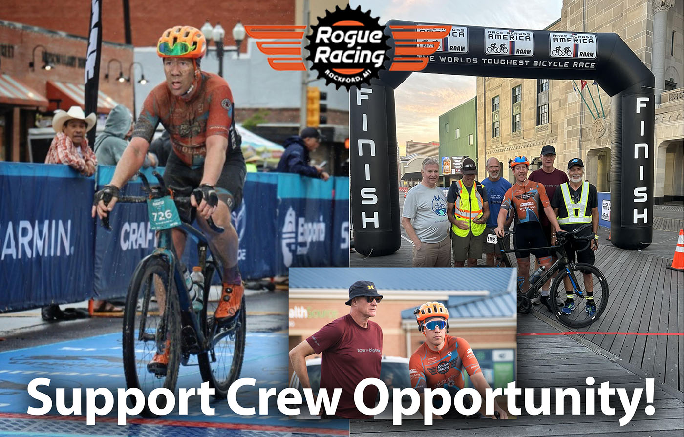 Support Crew for Nick Dehaan on race adventures 2025 - Rogue Racing ...